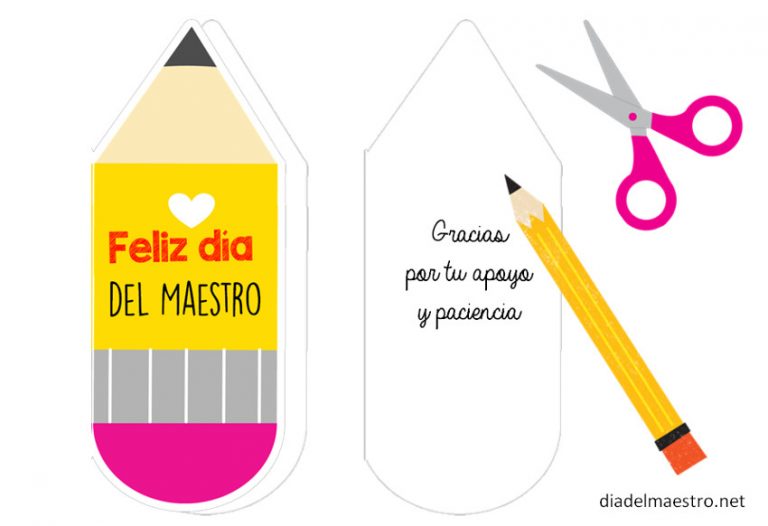 Manualidades Para El Dﾃｭa Del Maestro Para Imprimir 克